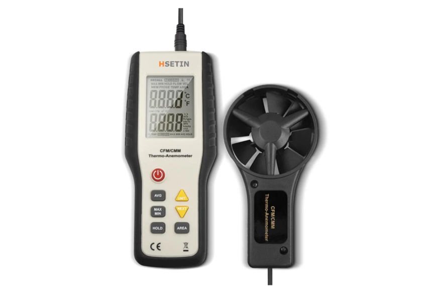HT-9819 CFM/CMM thermo Anemometer - Kerroscale