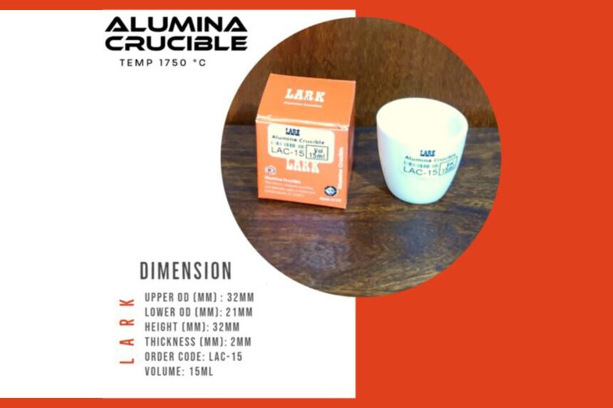 Alumina crucible 15ml - Kerroscale