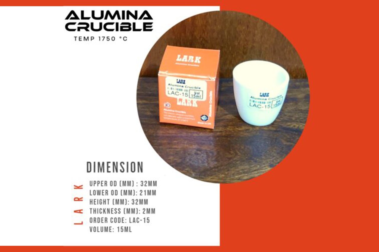 Alumina crucible 15ml - Kerroscale